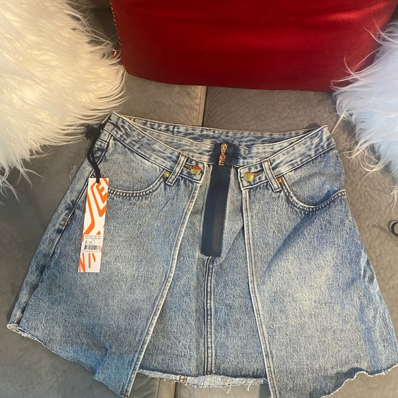 Ksubi | Skirts | Stonewashed Denim Skirt | Poshmark